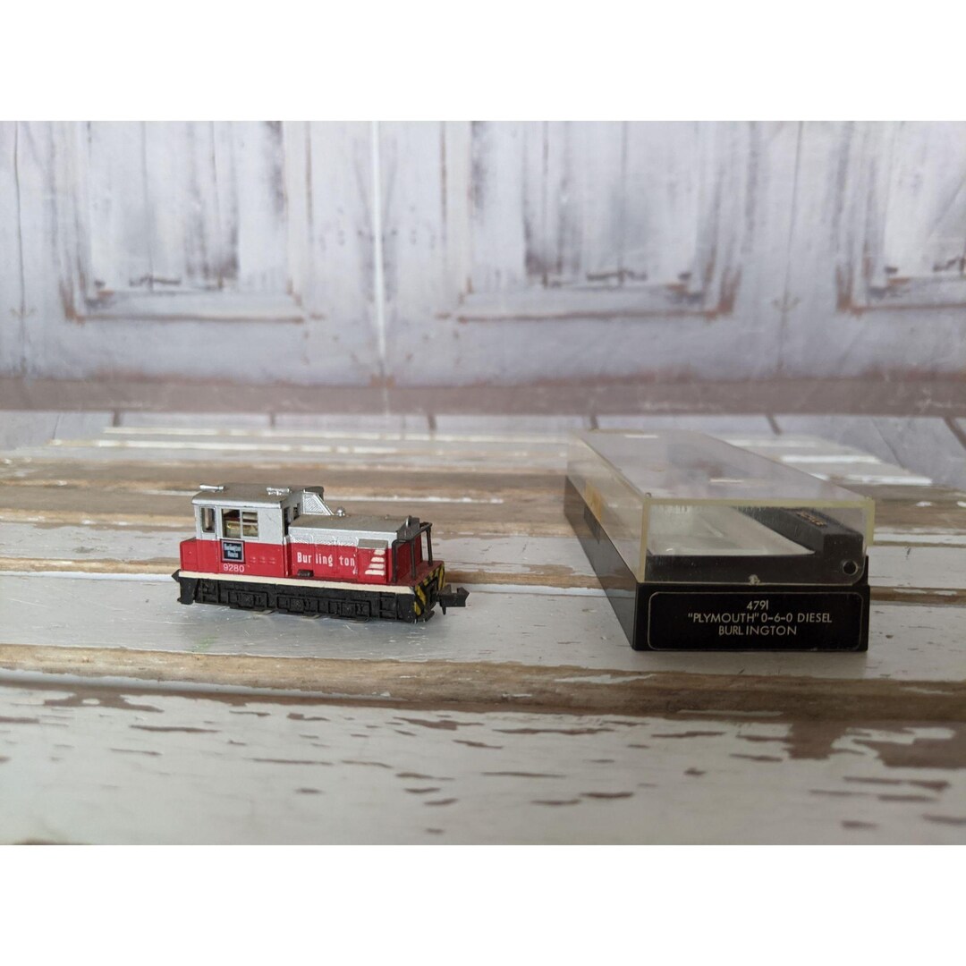 Bachmann Plymouth 4791 Engine 0-6-0 9280 Burlington - Etsy