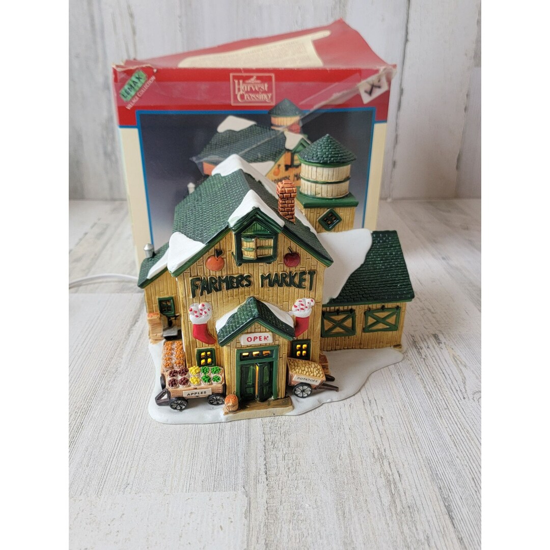 Lemax 1998 Farmers Market Xmas Village Accessories Vegetable Fruit - Etsy