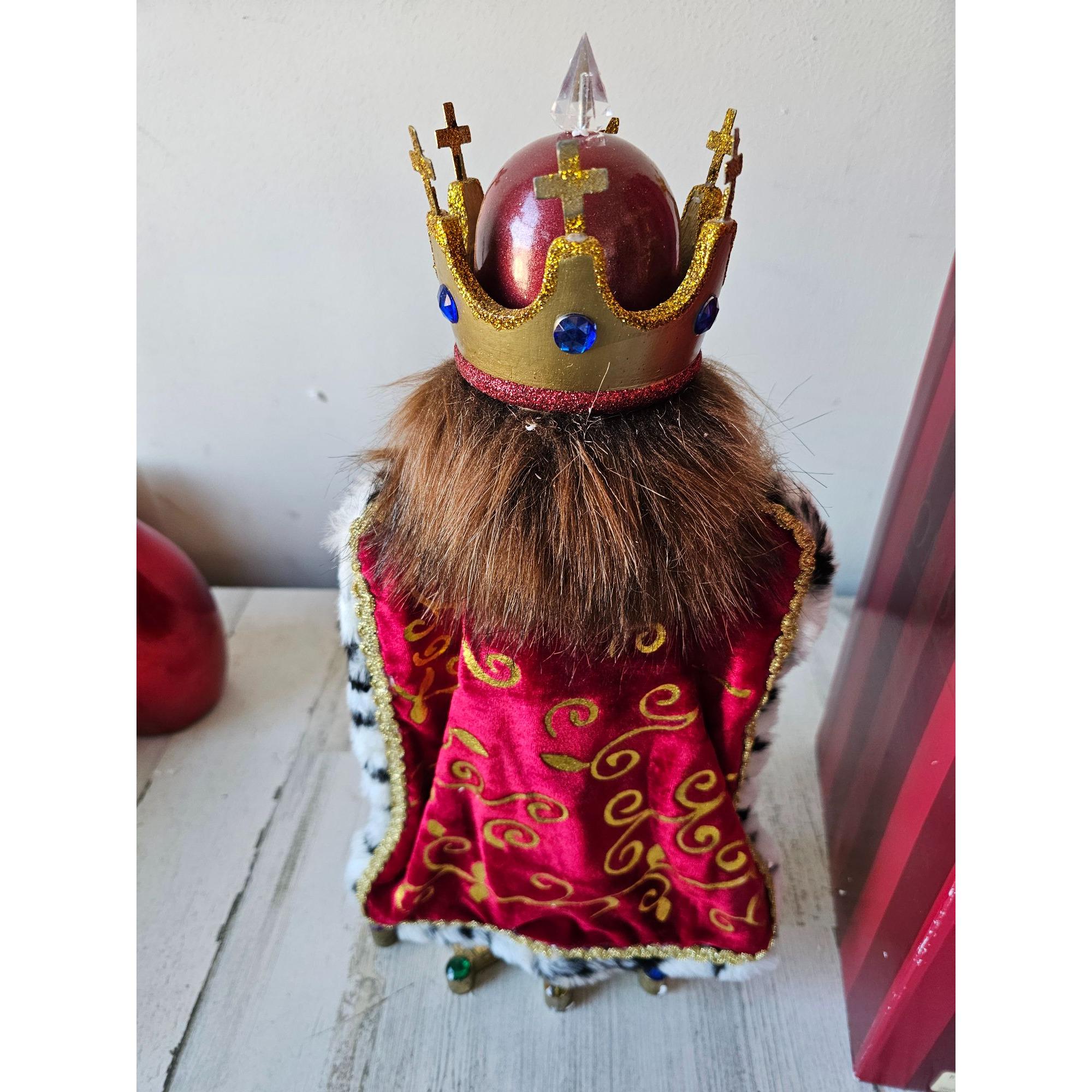 Bombay 18" King Arthur Camelot Nutcracker Xmas Sword Soldier ...