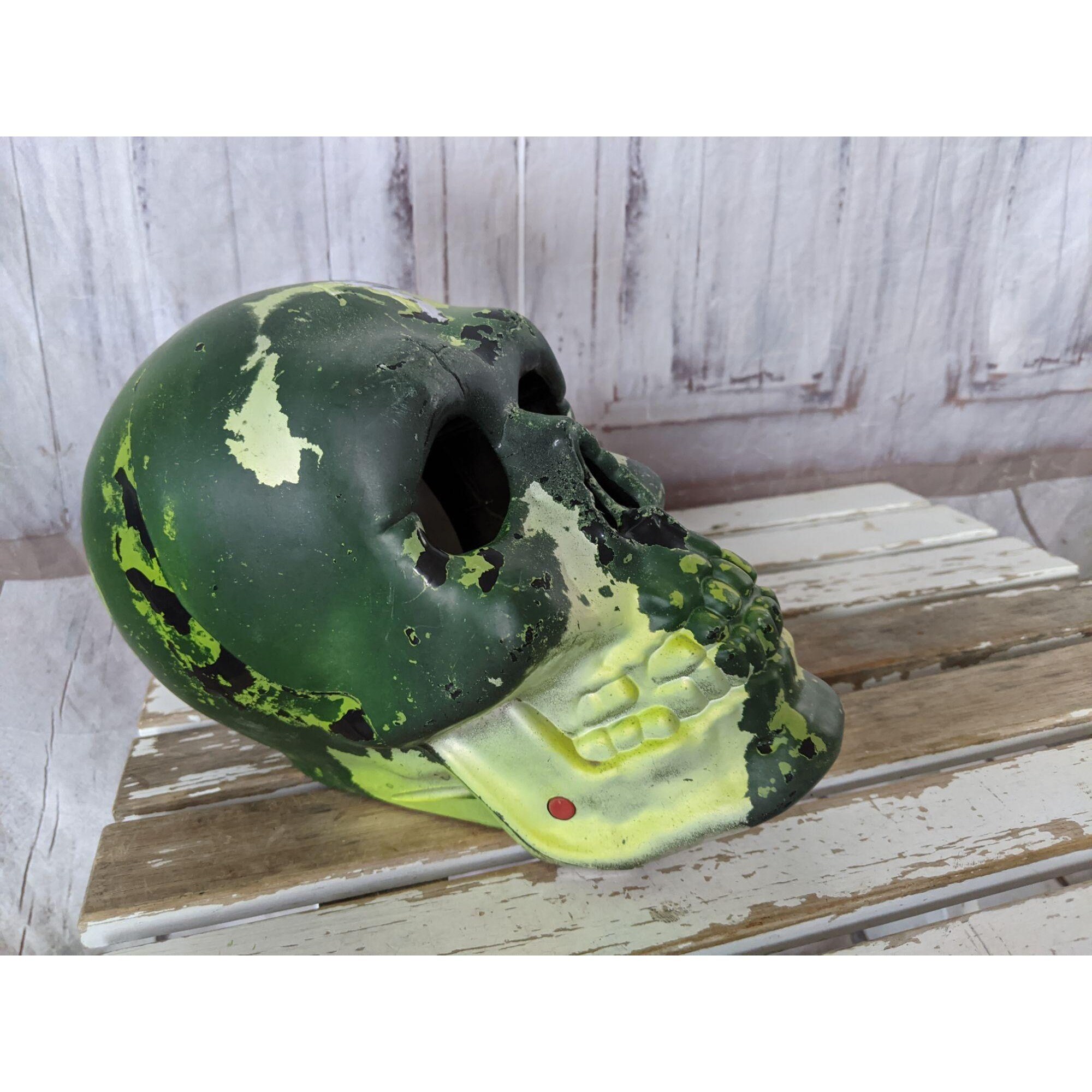 Take One Strobe Skull Halloween Decor Prop | Etsy