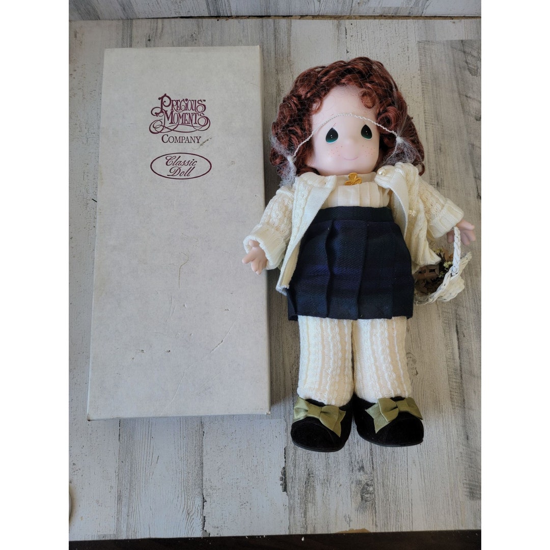 Precious Moment Bridget Doll Wedding Flower Girl Collectible - Etsy
