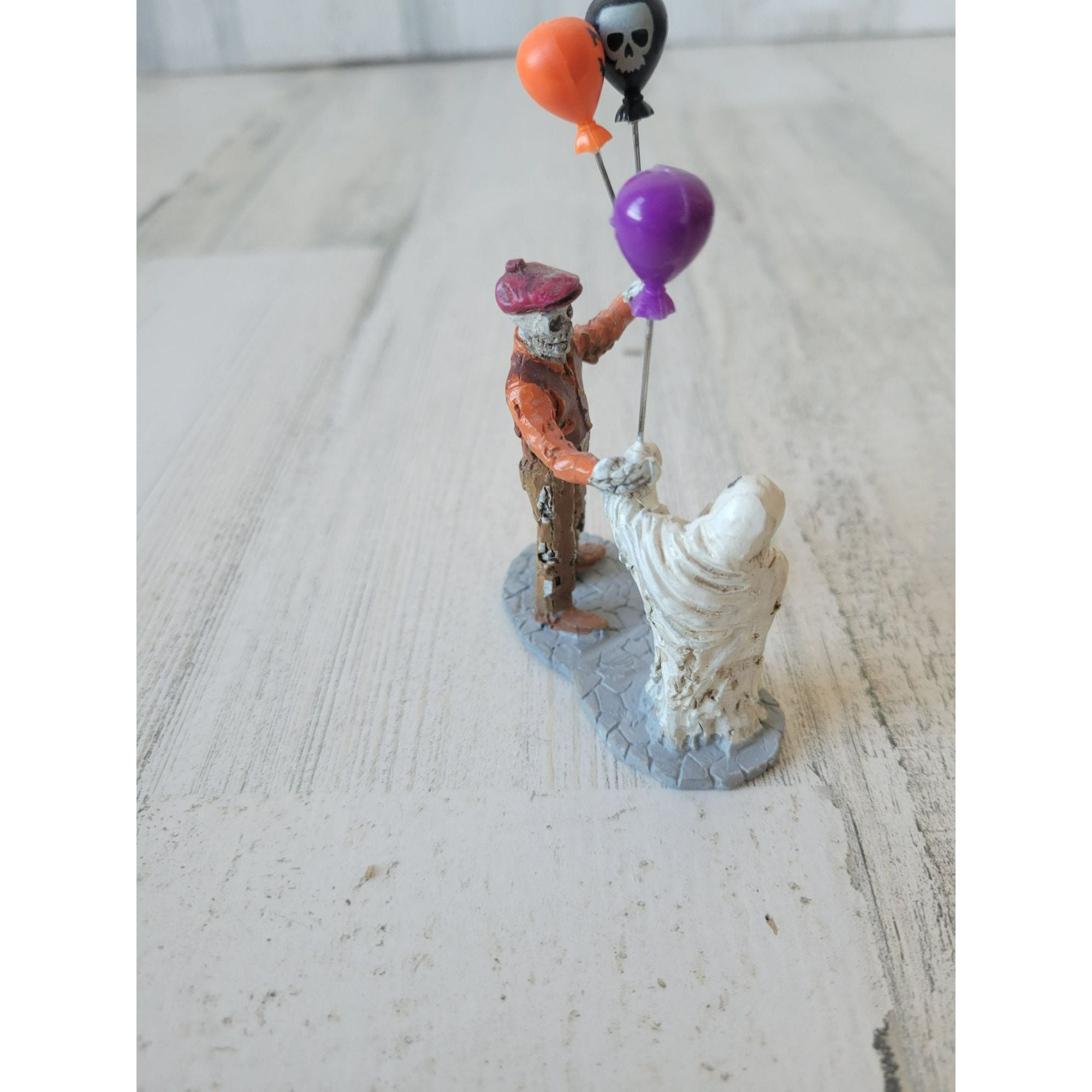 Lemax Skeleton Ghost Balloons Carnival Circus - Etsy