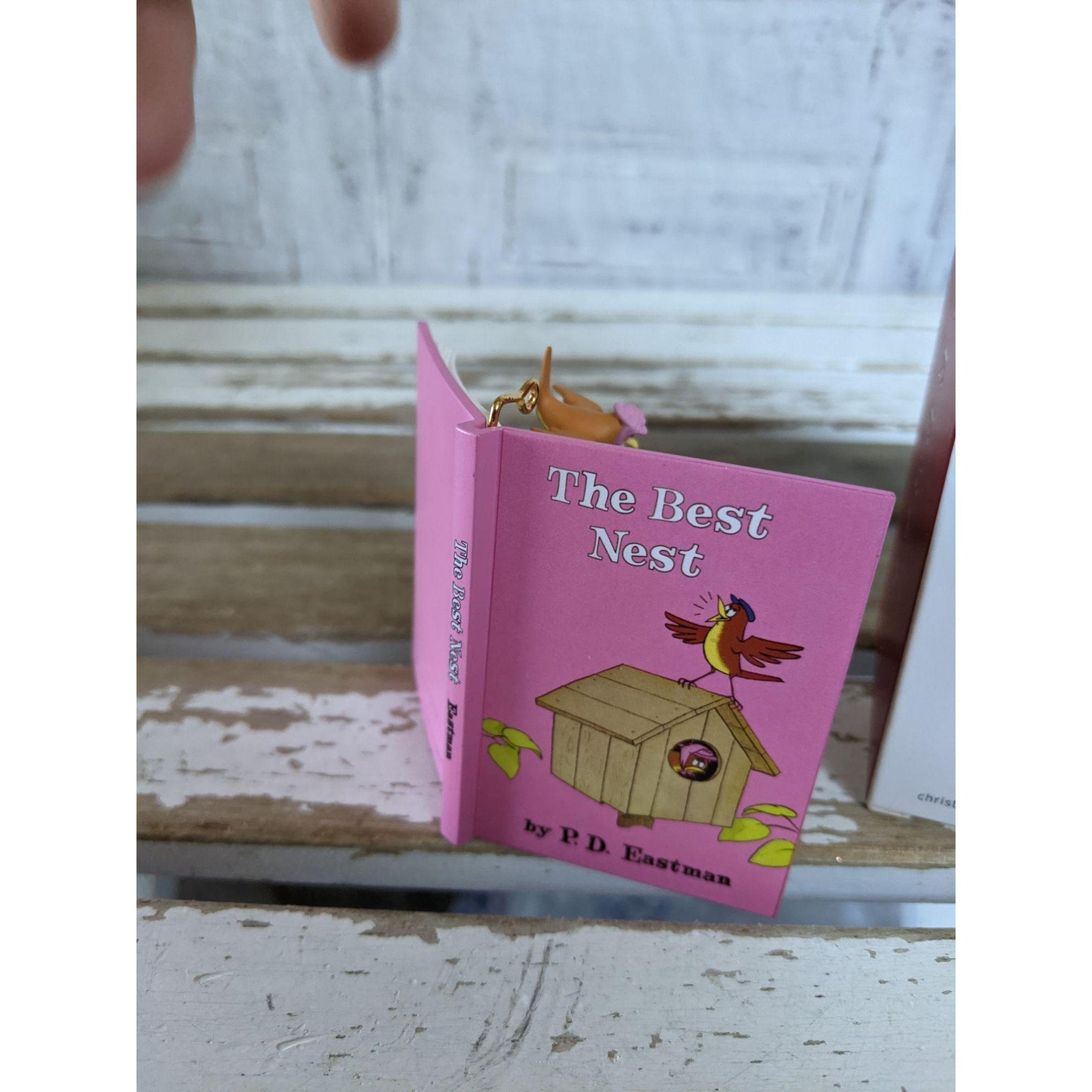 Hallmark the best nest book P.D. Eastman ornament Christmas | Etsy