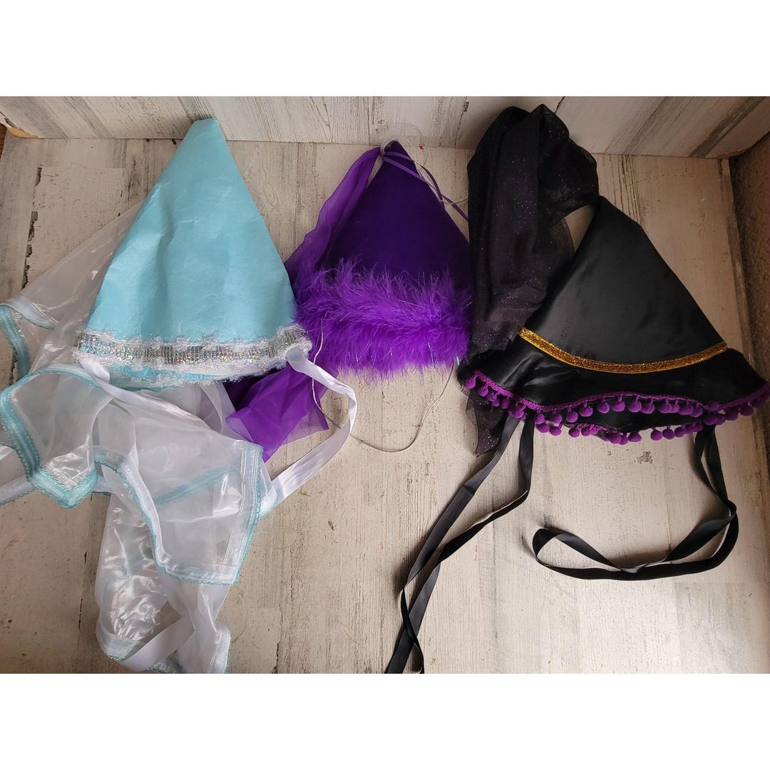 Halloween Costume Princess Hat Kid Youth Set Accessory Unique - Etsy