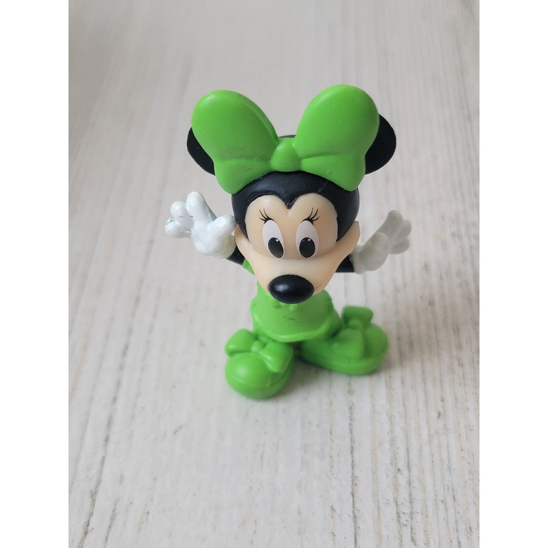Minnie Mouse Green Mini Disney Pixar Toy Figure - Etsy