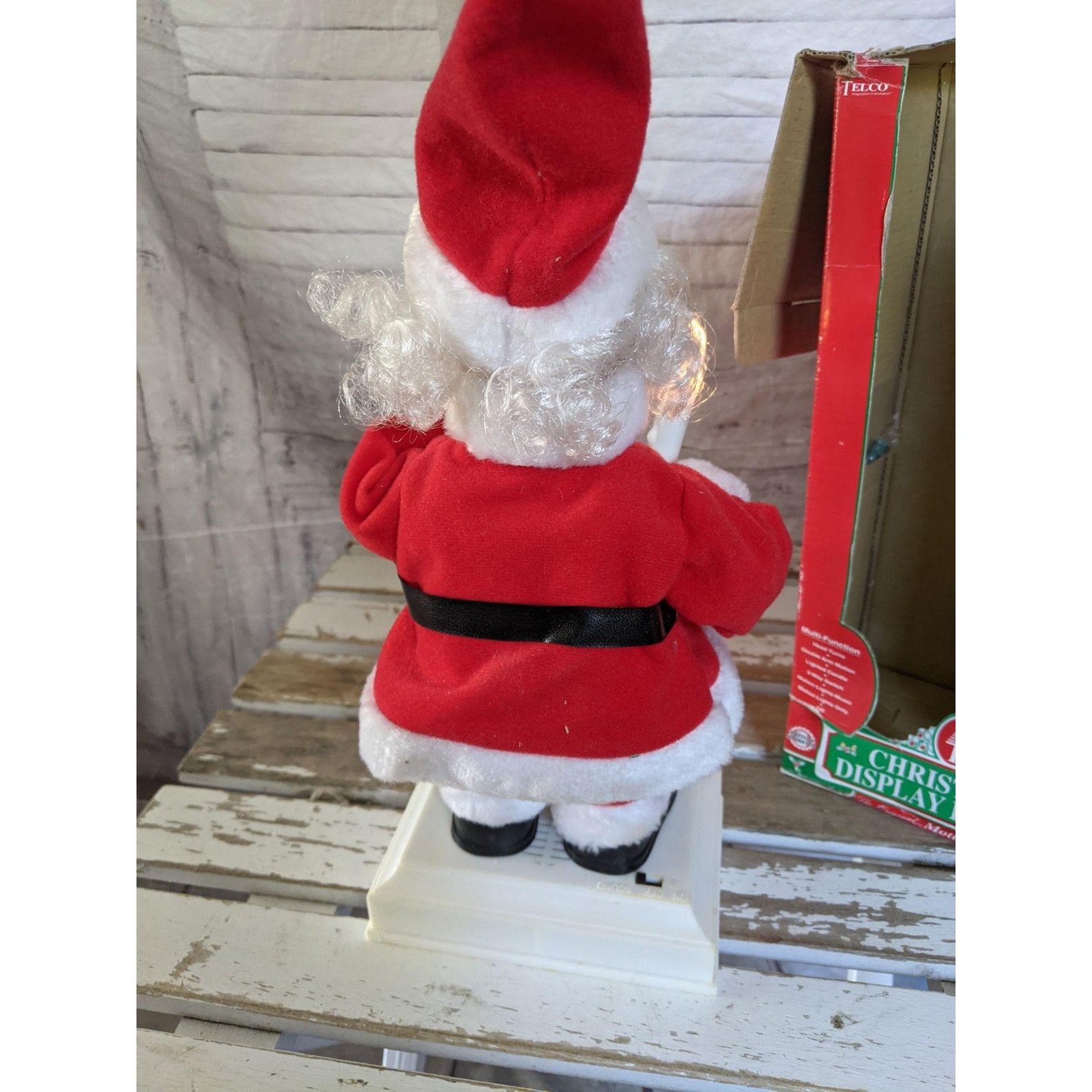 Motionette Telco Mini Santa 12" Animated Sound Light up Figurine ...