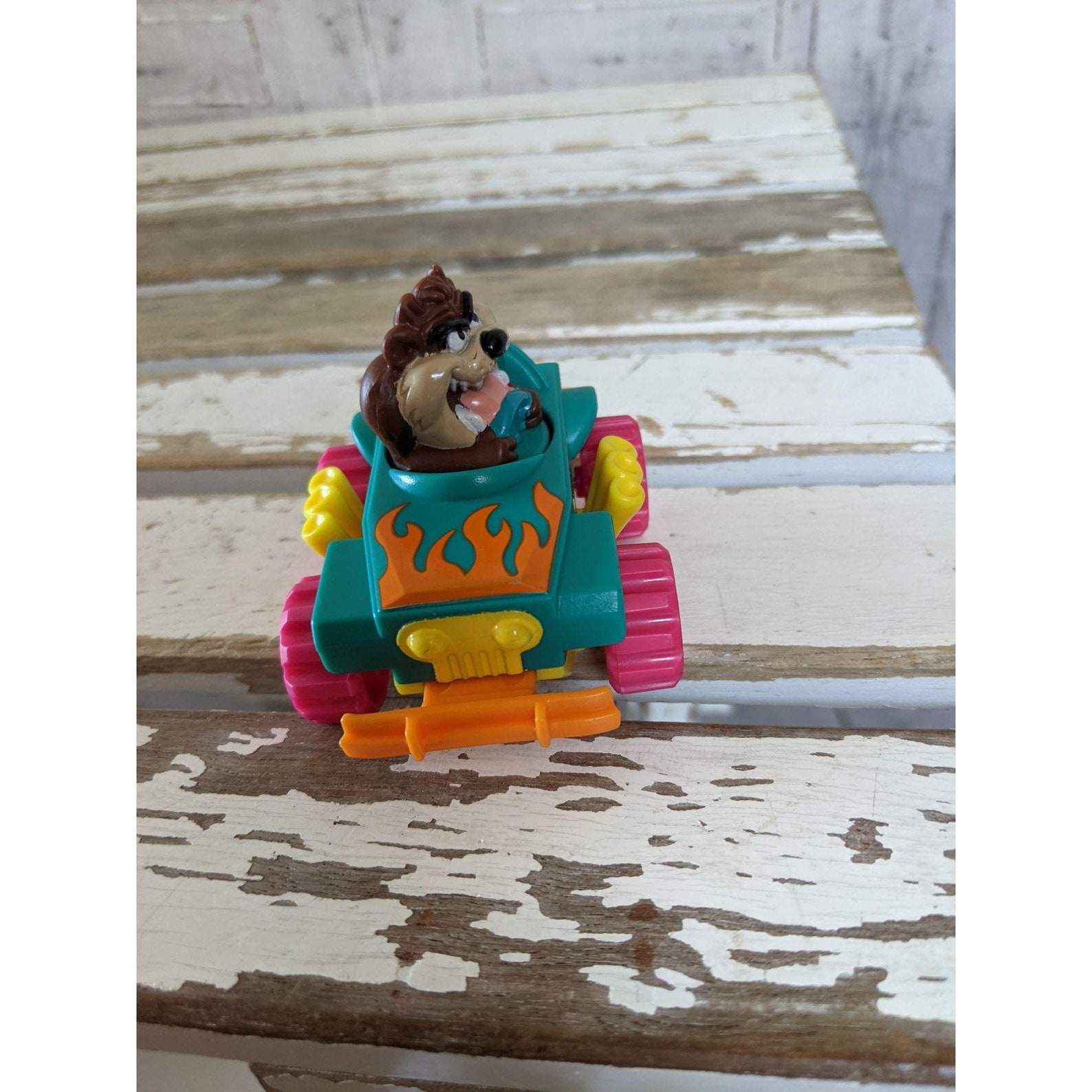 1992 Tasmanian Devil Car Toy Vintage Taz | Etsy