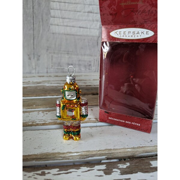 Robot Ornament - Etsy