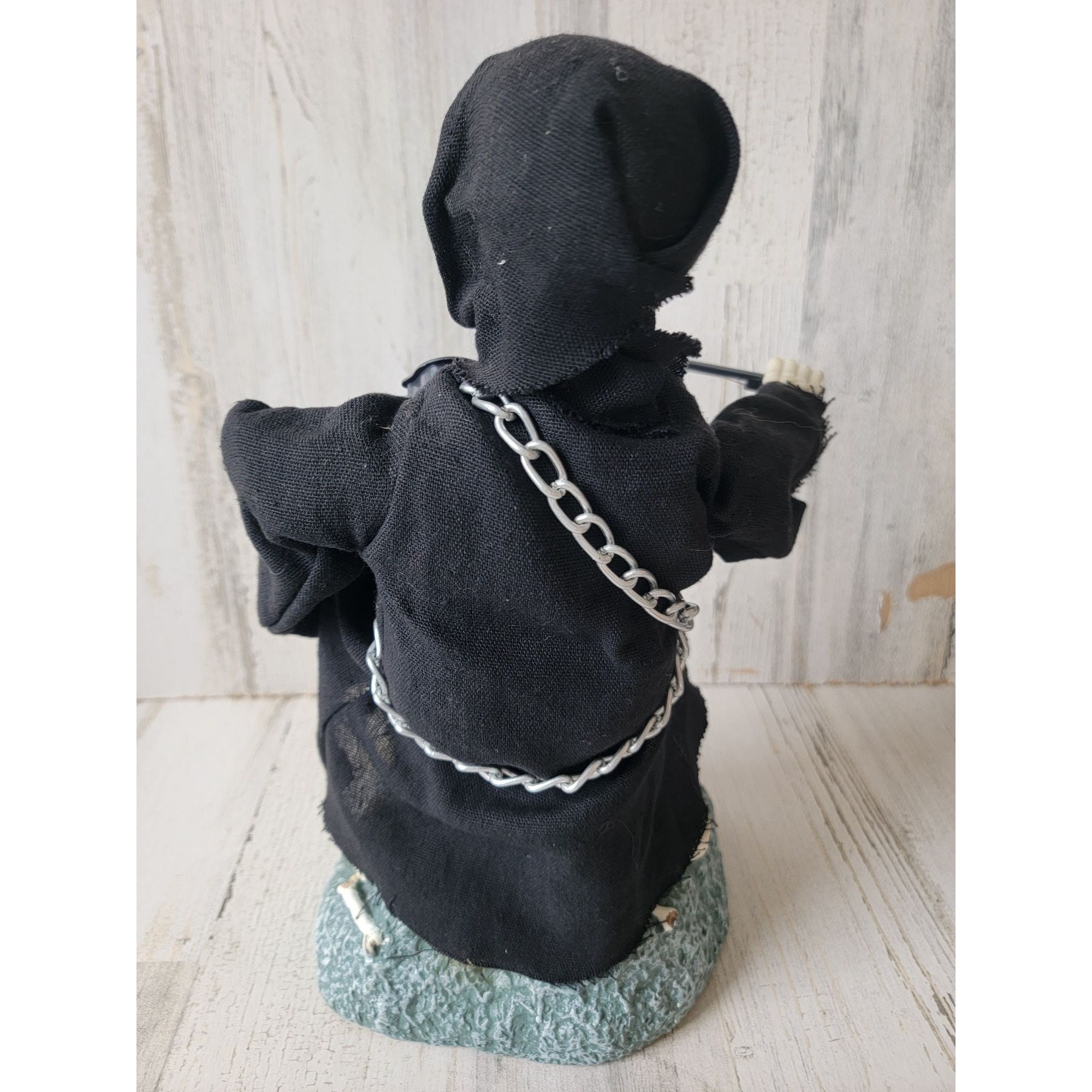 Gemmy Halloween Animated Grim Reaper Violin Tombstone Scary - Etsy