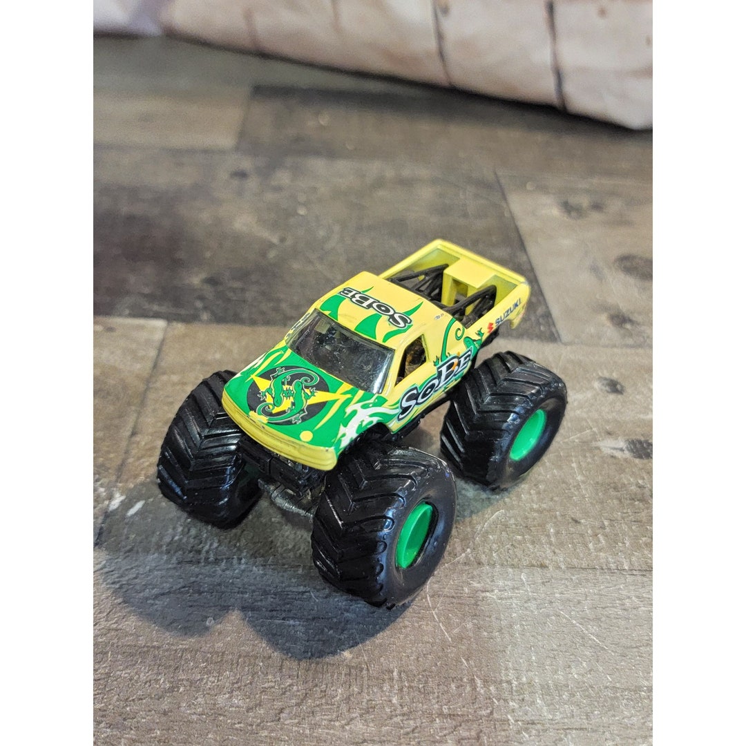 Hot Wheels Sobe Suzuki Monster Truck Lizards Toy Figure Car - Etsy