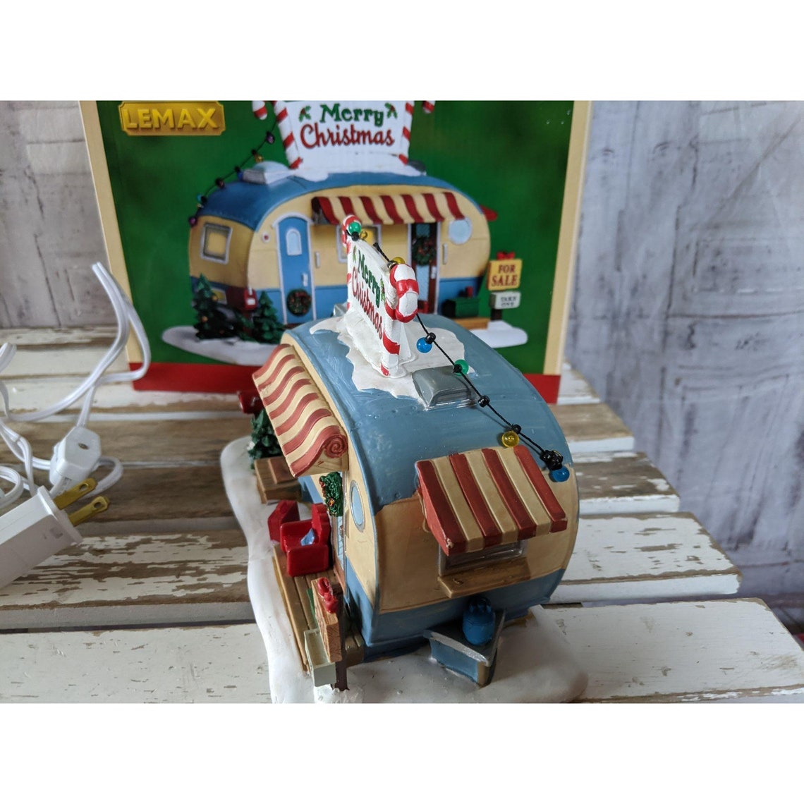 Lemax Trailer Home House Village Xmas Building - Etsy