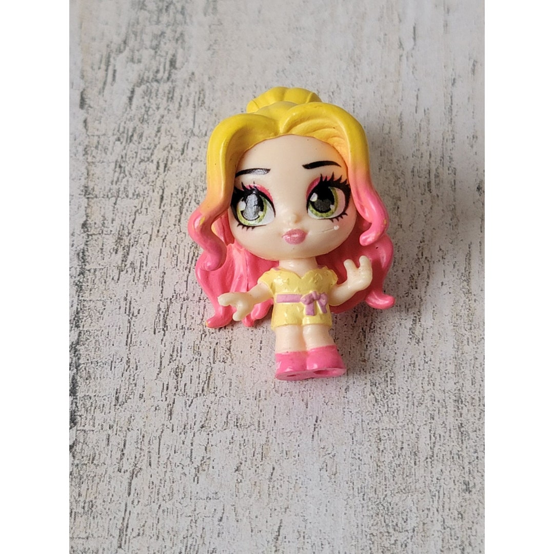 Miniature Blonde Pink Girl Doll Makeup Accessory Toy Figure - Etsy