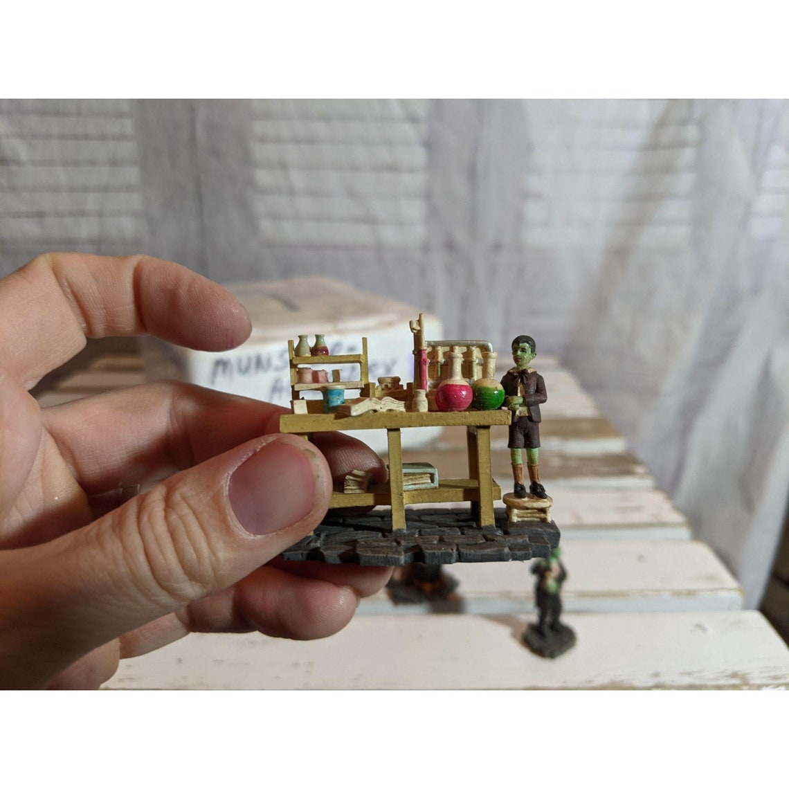 Hawthorne Village Spell Making Munsters Village People Figurines Action ...