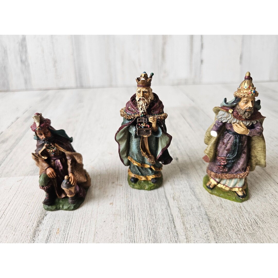 Dept 56 Nativity Wiseman Set AS IS Gifts Xmas Decor Religious - Etsy