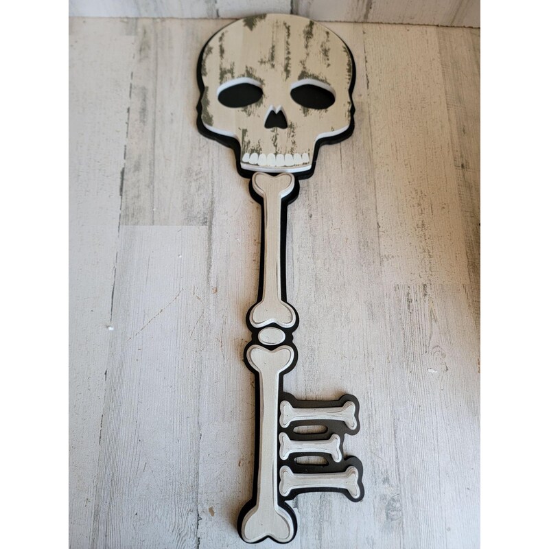 Wooden Skeleton Key - Etsy