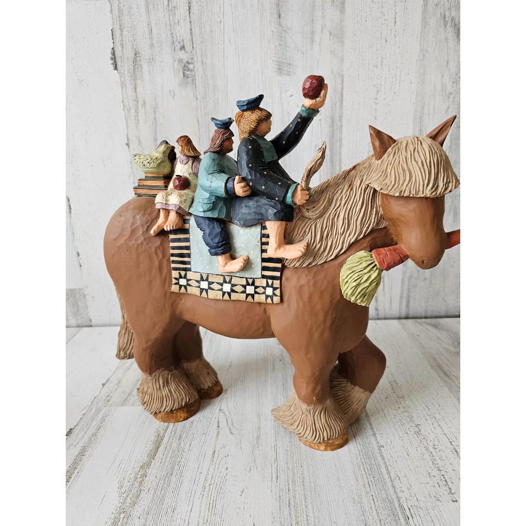 Williraye Country Taxi Horse Studio Limited Large 1997 Vintage - Etsy