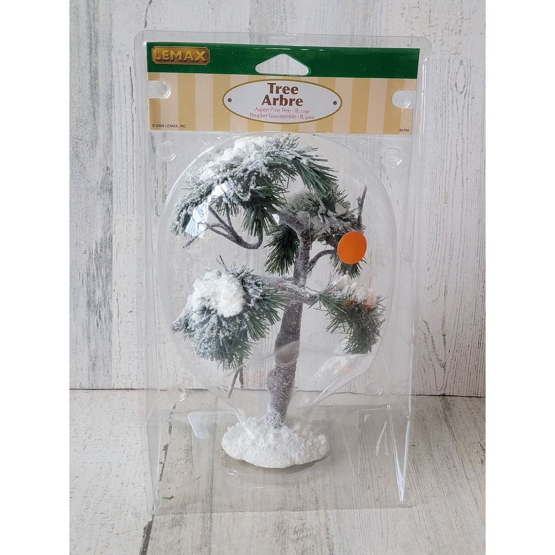 Lemax Tree Aspen Pine Large Village Accessory - Etsy