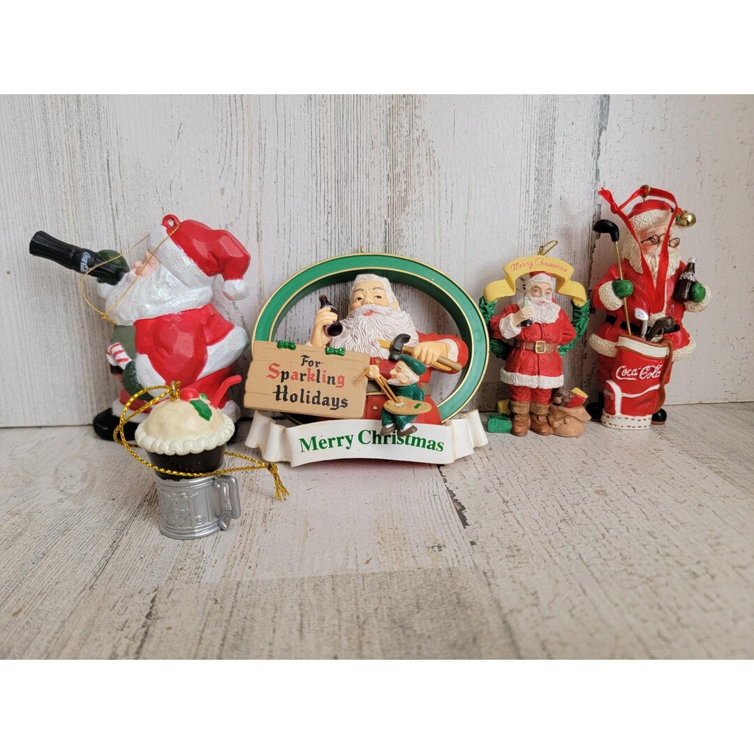 Vintage Coca Cola Root Beer Variety Santa Claus Set Soda Golf Bottle - Etsy