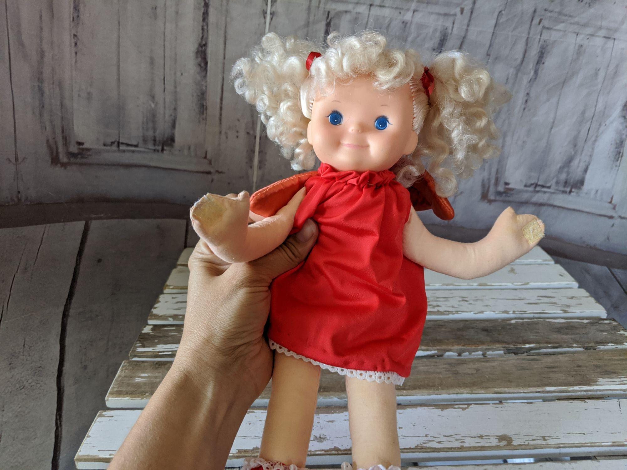 Hk city vintage doll Angel Cherub Xmas holiday decor | Etsy