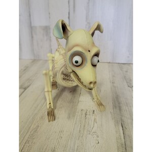Gemmy AS IS Boney Barney Skeleton Halloween Dog Prop - Etsy