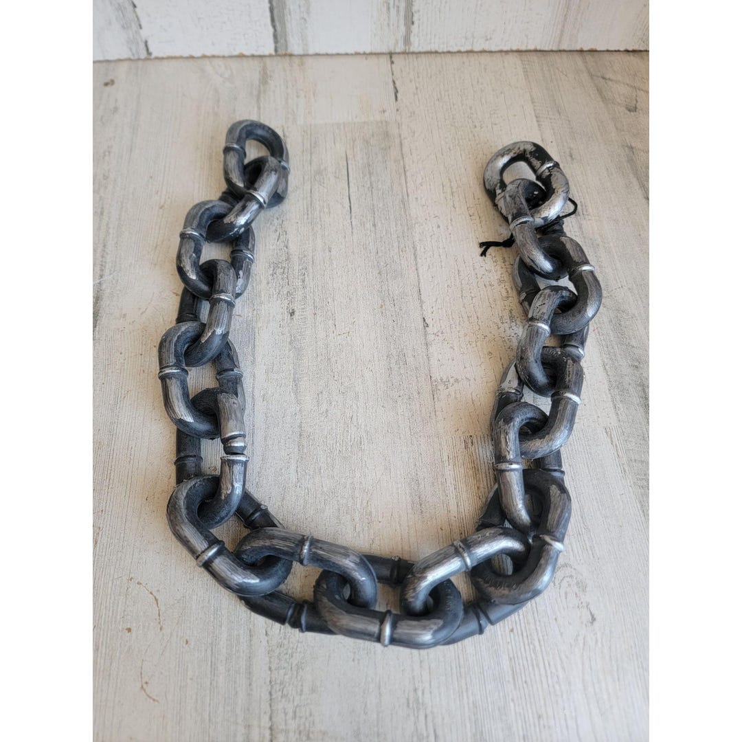 Plastic Shackle Chain Halloween Prop Decor Scary - Etsy