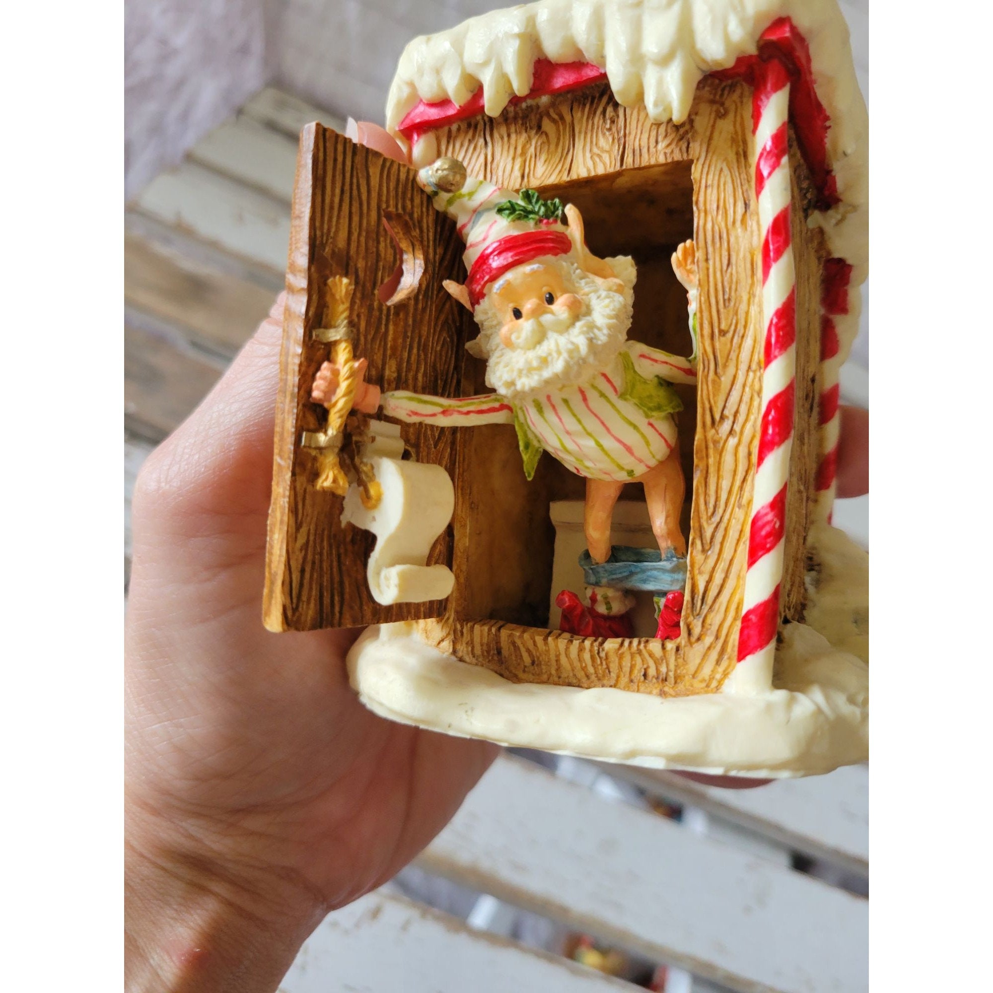 Enesco Simon Outhouse Elf Sandi Zimnicki Vintage Village Rare - Etsy