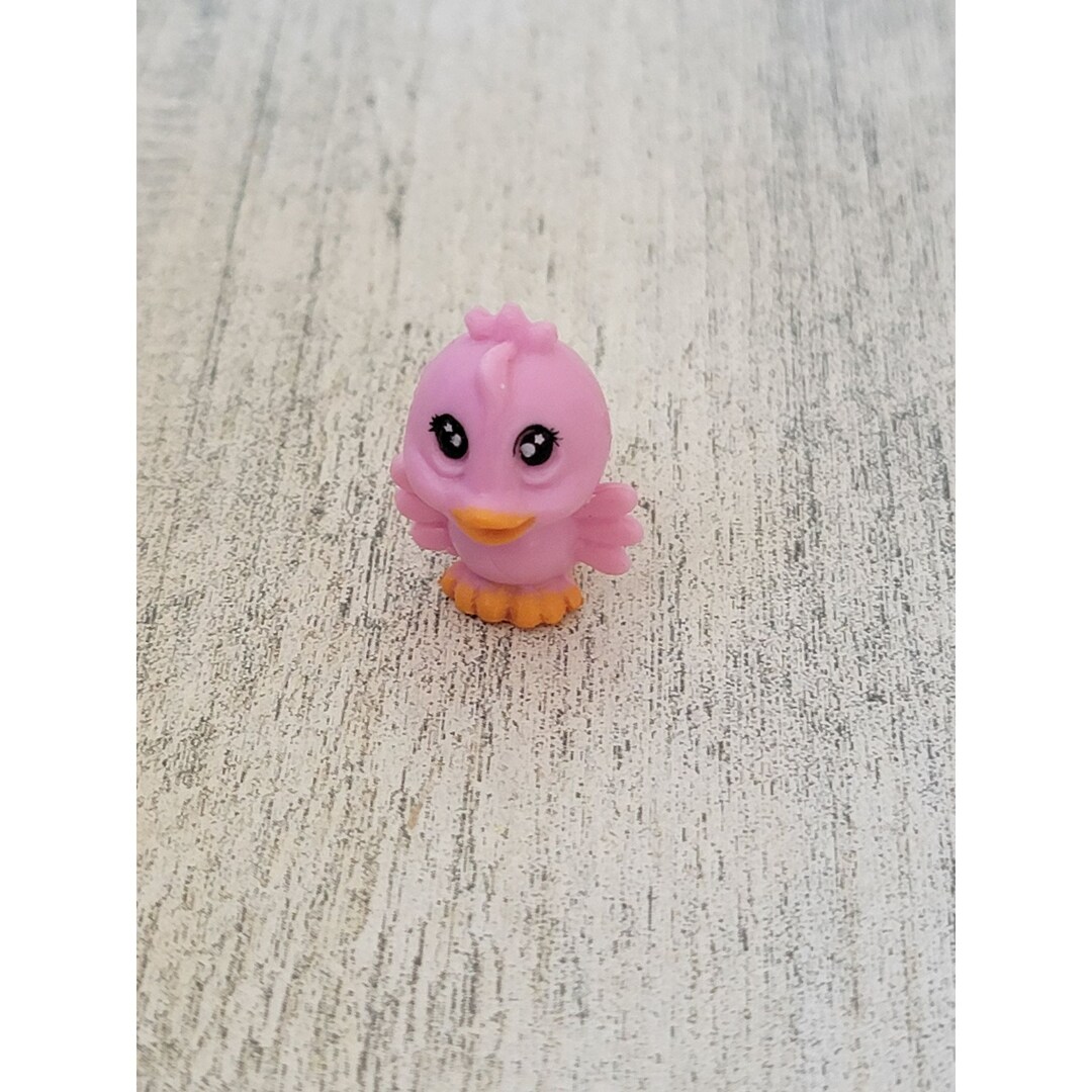 Mini Pink Parakeet Parrot Bird Pet Dog Accessory Toy Figure - Etsy