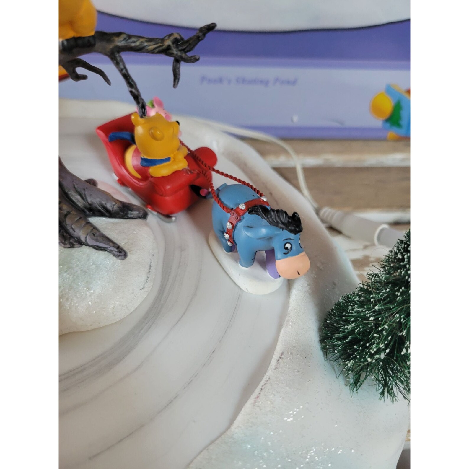 Dept 56 591552 Ice Skating Pond Winnie the Pooh Village Xmas | Etsy