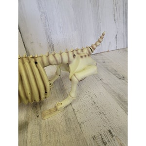 Gemmy AS IS Boney Barney Skeleton Halloween Dog Prop - Etsy