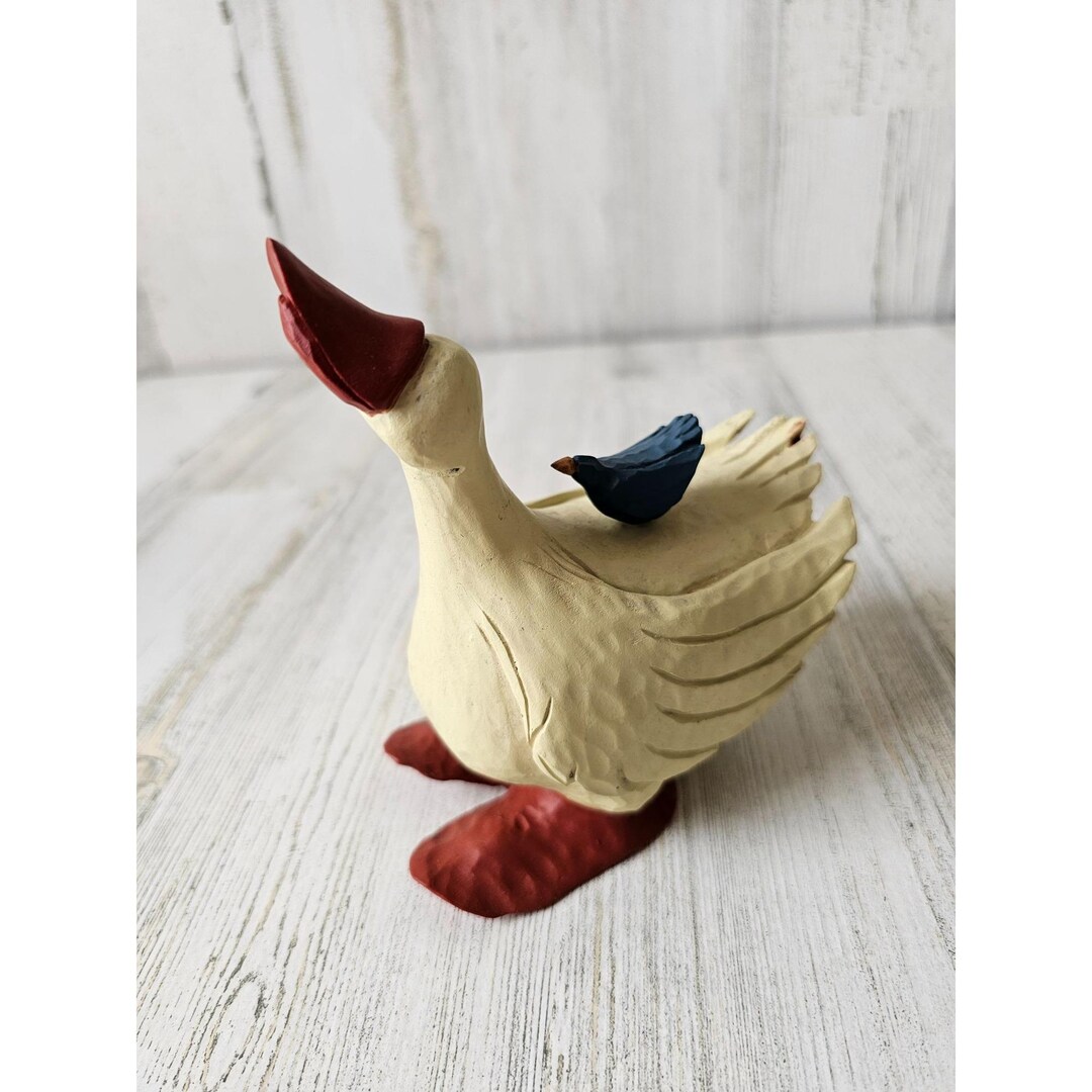 Williraye Farmers Market Doris Duck Chicken Country Figurine Statue - Etsy