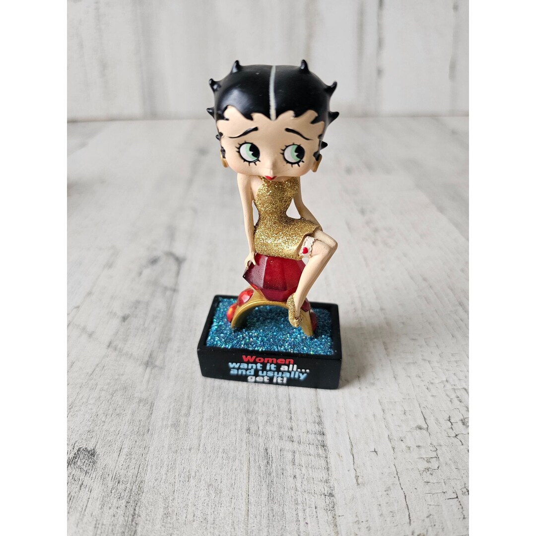 Danbury Mint Ring Want Betty Boop Girl Thing Figurine Mini - Etsy