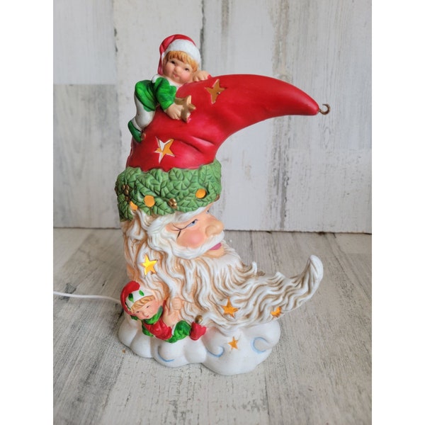 Ceramic Santa Claus - Etsy