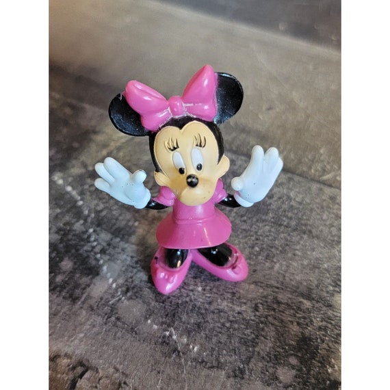 Pink Minnie Mouse Disney Toy Figure - Etsy