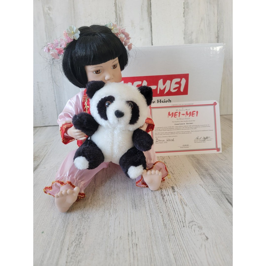 Danbury Mint Mei Mei Bruce Hsieh Oriental Girl Doll Collectible - Etsy