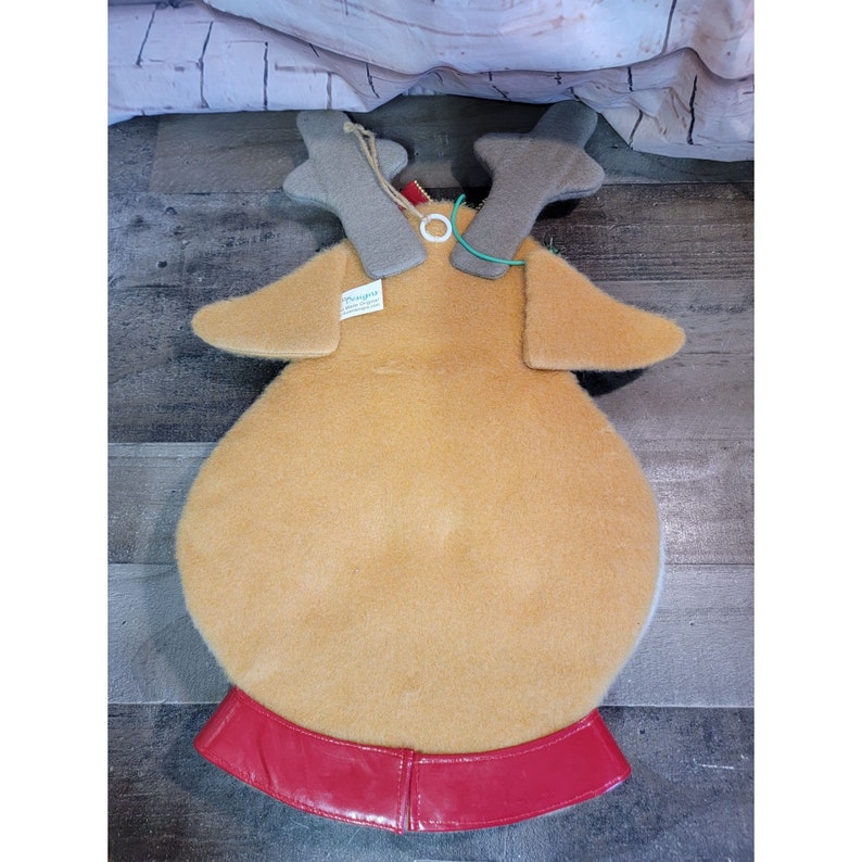 Rita Rae Rudolph Reindeer Bell Plush Sign Decor Mistletoe - Etsy