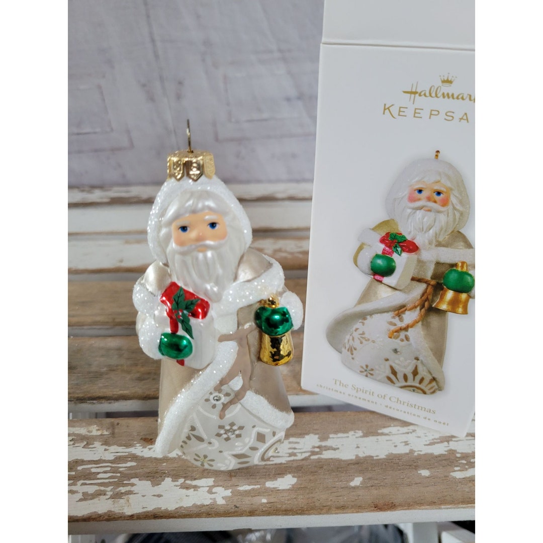 Hallmark Spirit of Christmas Ornament Glass Xmas Holiday Tree - Etsy