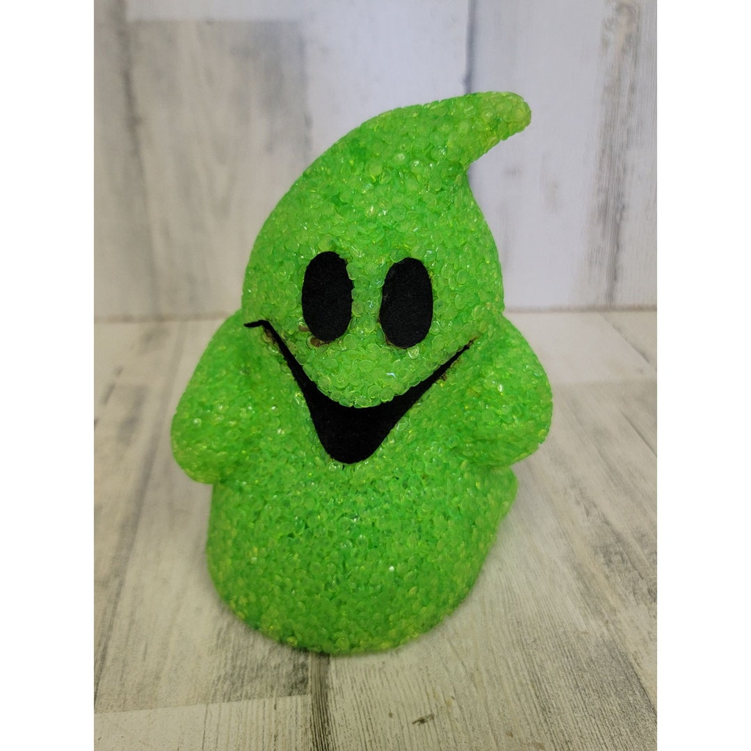 Seasons Green Ghost AS IS Melted Plastic Halloween Prop Decor - Etsy