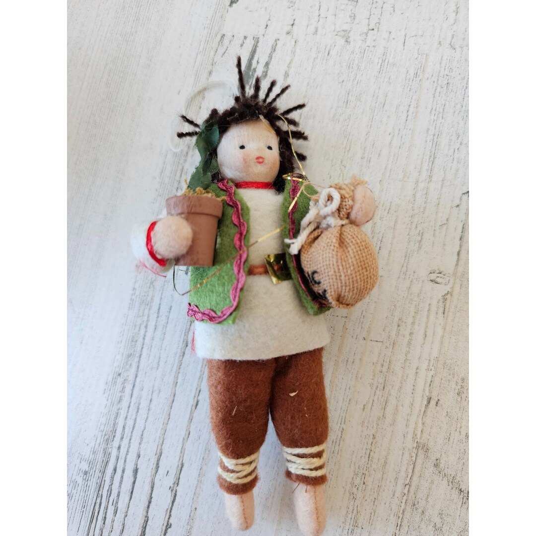 Heart Felt Cannon Jack Beanstalk Ornament Falls RARE Xmas Unique Tree ...