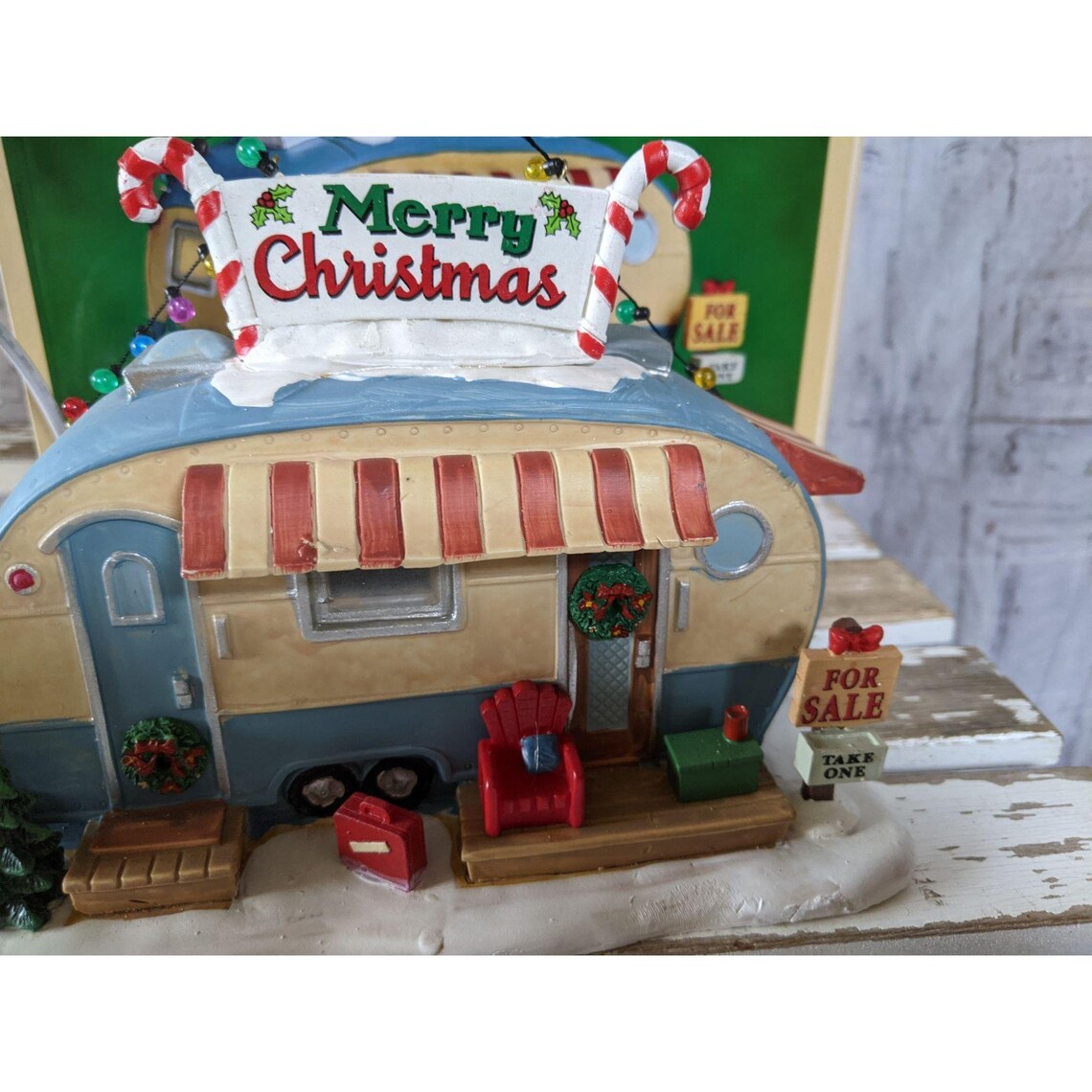 Lemax Trailer Home House Village Xmas Building - Etsy