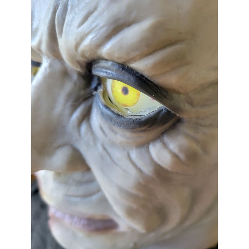 Gemmy Grave Keeper Crypt Halloween Prop AS IS Light up Life-size - Etsy