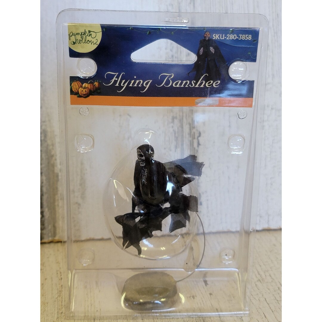 Lemax Flying Banshee Pumpkin Hollow Village Accessory - Etsy