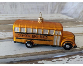 School Bus Glass - Etsy