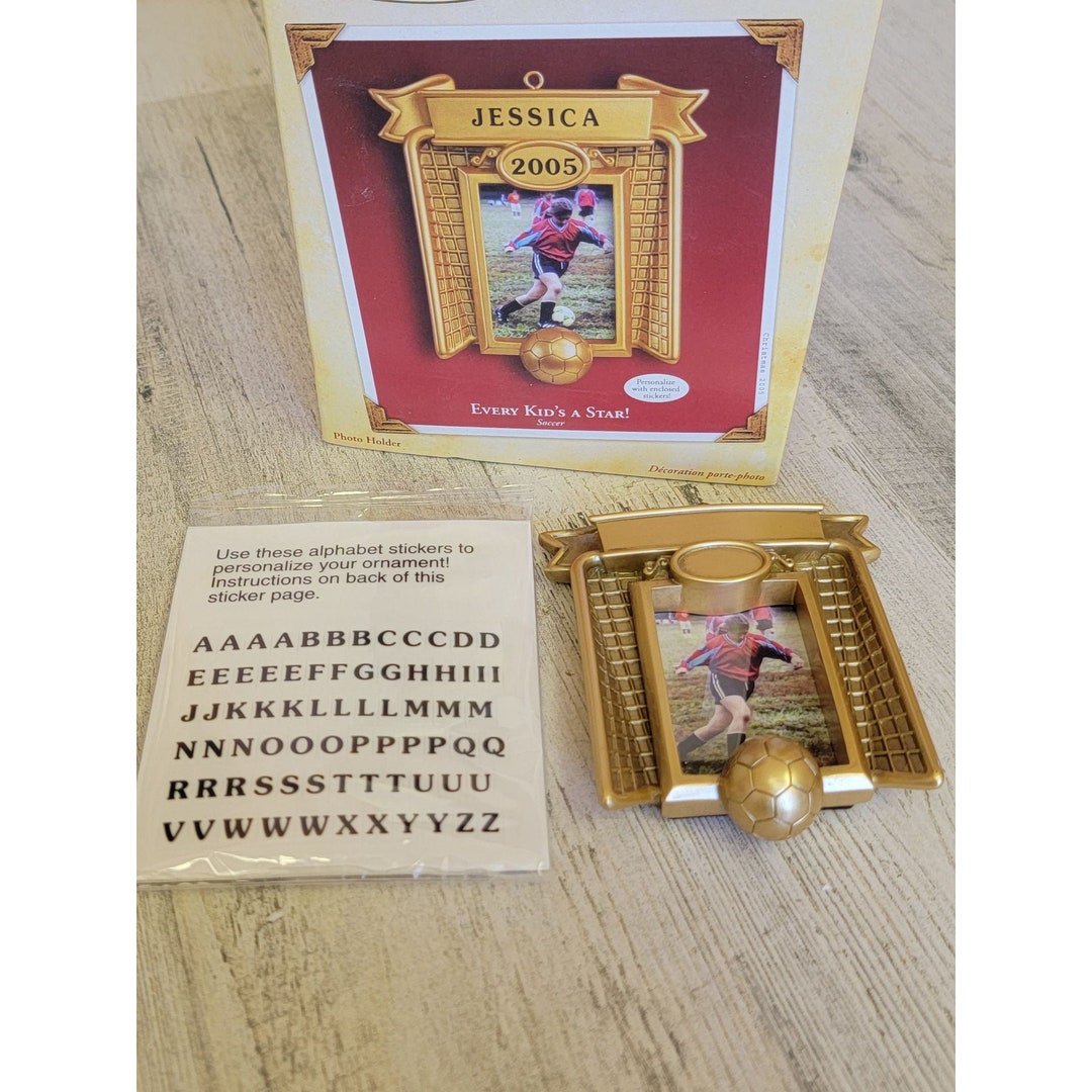 Hallmark Every Kid's A Star Soccer Ornament Xmas - Etsy