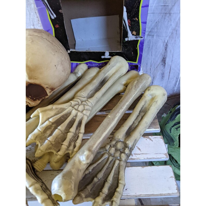 Fun World Skeleton up From Down Under Halloween Prop Lawn | Etsy