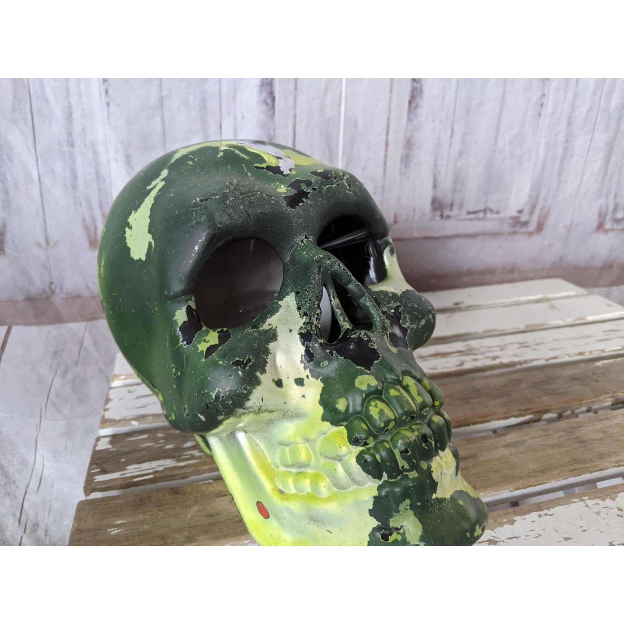 Take One Strobe Skull Halloween Decor Prop | Etsy