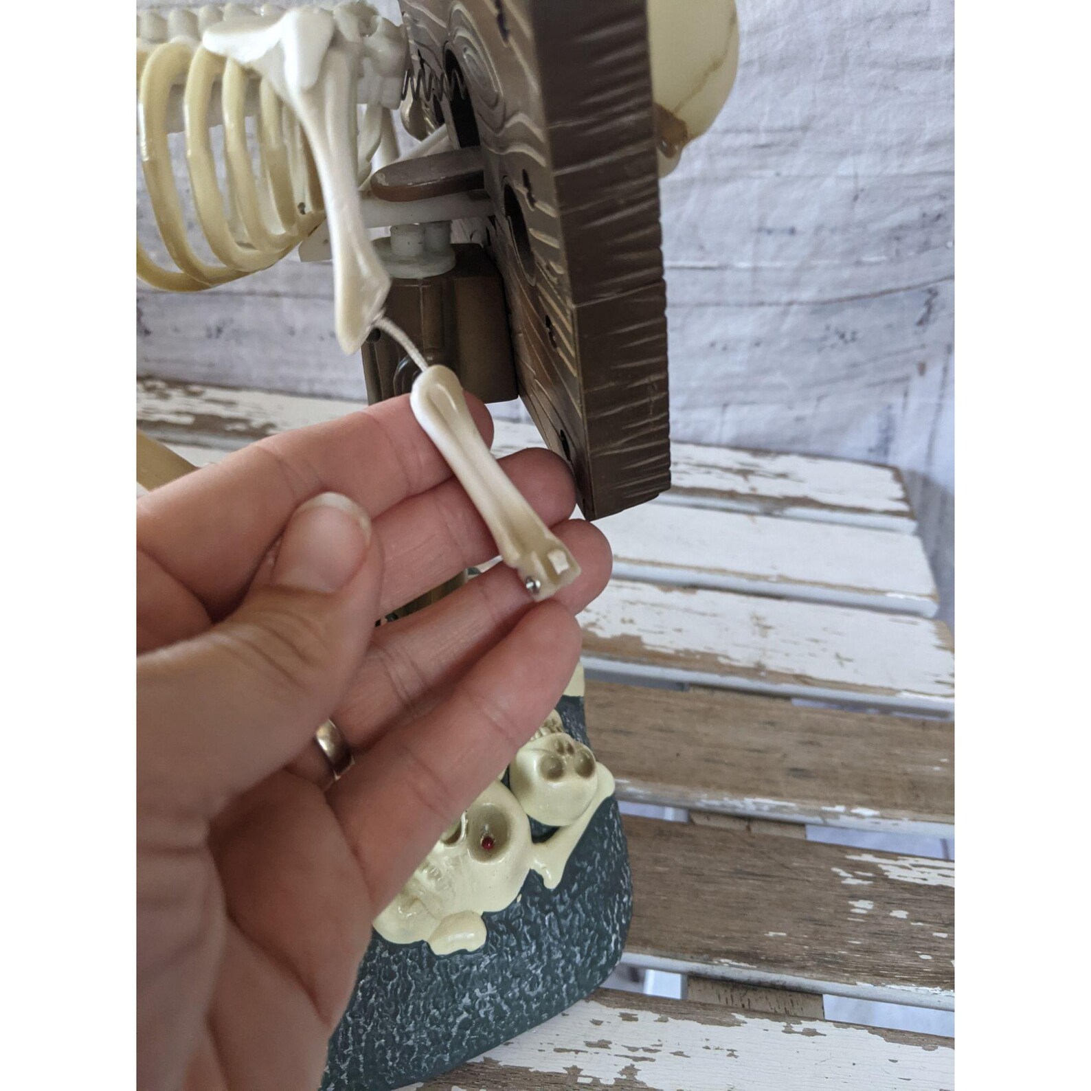 Gemmy Skeleton Guillotine Animated Light up Sound Halloween - Etsy