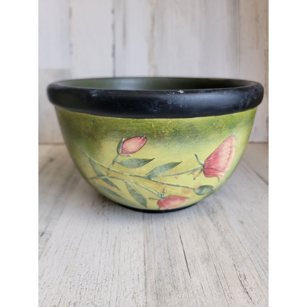 Lang Wise Bob's Pottery Mixing Bowl Romance N' Blooms - Etsy