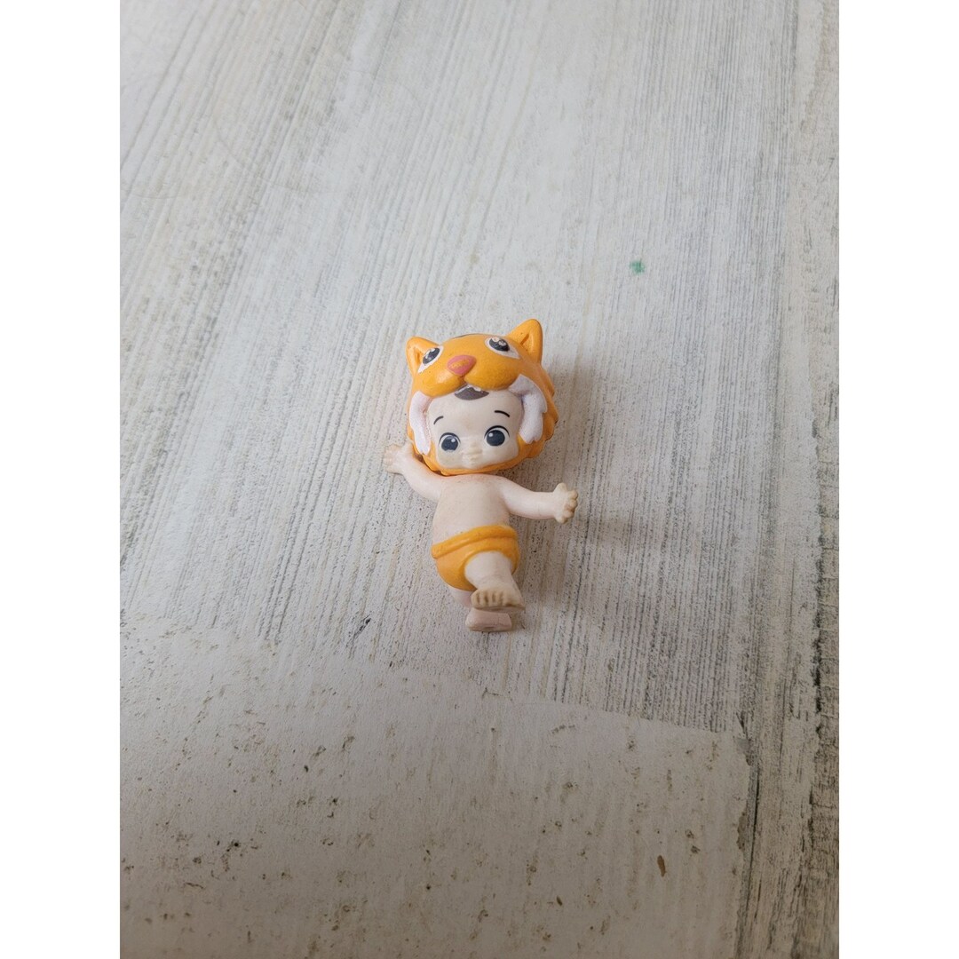 Moose Human Baby Tiger Costume Toy Mini Doll Figure - Etsy