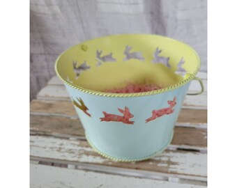 Metal Easter Bucket - Etsy