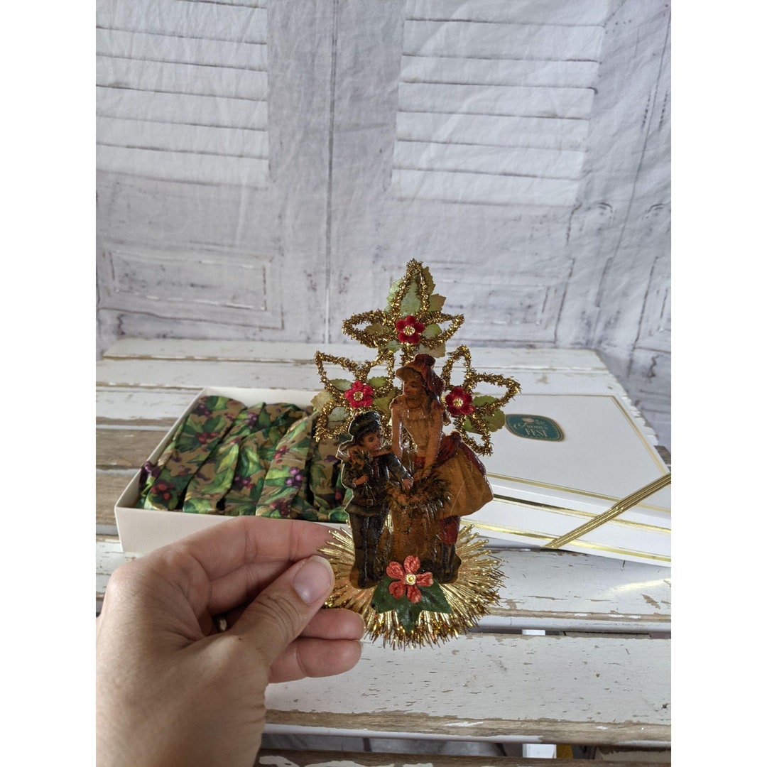 Blumchen Filigree Victorian Girl Boy Ornament Xmas Holiday Tree - Etsy